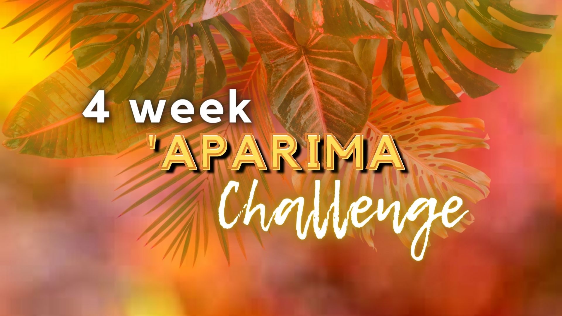 4 Week 'Aparima Challenge